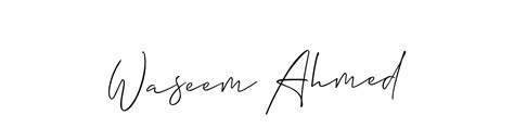 99 Waseem Ahmed Name Signature Style Ideas Amazing Autograph