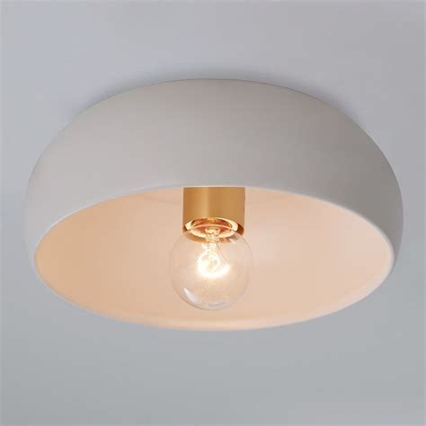 Soft Ceramic Ceiling Light 1 Light Ceiling Lights Flush Mount