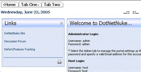 Creating Tabbed Navigation For Dotnetnuke 30 Codeproject