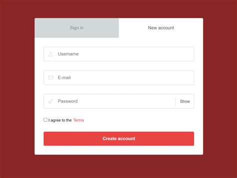 Login Form Validation In Html And Css Codingnepal