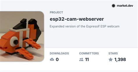 esp32 cam webserver ecosystem directory market dev