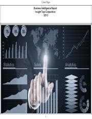 SAS Visual Analytics Assignment 1 PT 3 Pdf Cover Page Business Intelligence Report Insight
