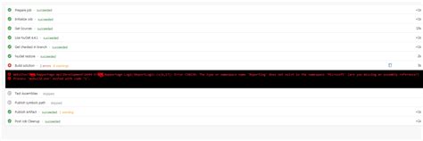 Continuous Integration Build Is Successful On My Local But Not On