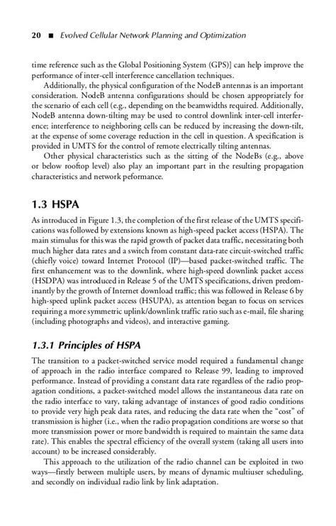 Evolved Cellular Network Planning And Optimization For Umts And Lte