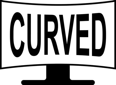 Curved Screen Monitor Icon 22132239 Vector Art At Vecteezy