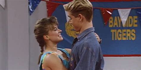 Saved By The Bell Zack And Kelly Kiss