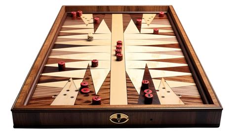 A Photo Of Backgammon Game Board Premium Ai Generated Image