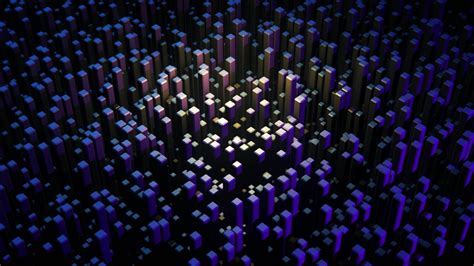 Modern Looped Animation Background Animation Multicolored 3d Abstraction Of Moving Geometric