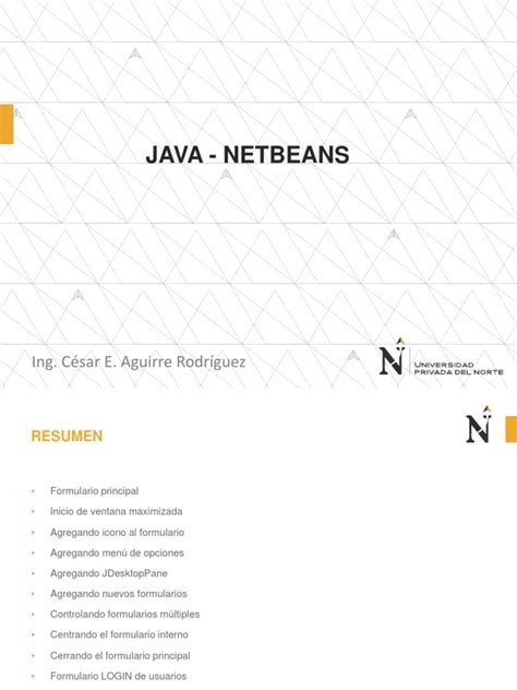 Java Netbeans Descargar Gratis Pdf Java Lenguaje De Programación