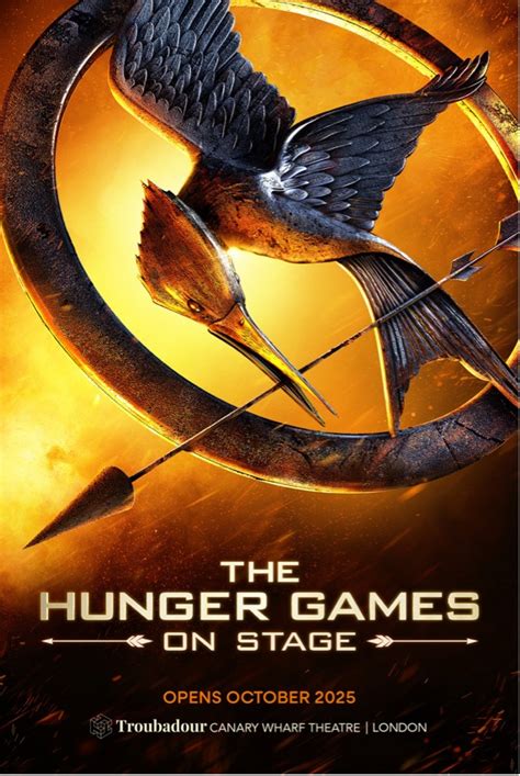 The Hunger Games On Stage Sets October Premiere In London