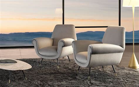 Albert And Ile Armchair 100 Made In Italy Minotti London