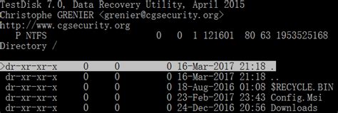 Windows Recovering Ntfs Partition With Testdisk Super User