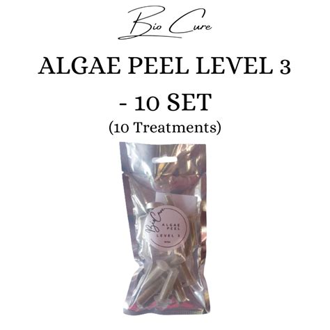 Biocure Algae Peel Level 3 10 Set Beautilogix Online