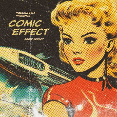 Retro Comic Photo Effect By Pixelbuddha