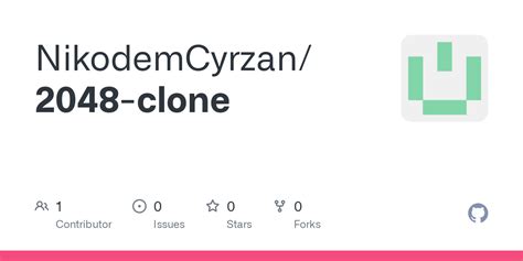 GitHub NikodemCyrzan Clone
