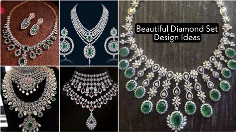 Beautiful Diamond Set Design Ideas Diamond Jewellery Design Ideas