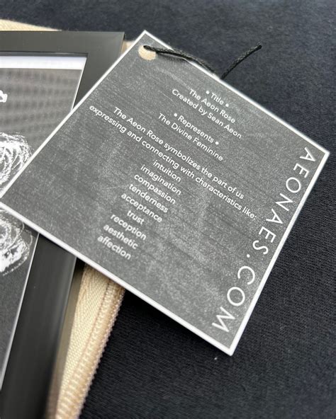 The Aeon Rose 5x7 Frame • Symbolizing The Divine Feminine • By Sean