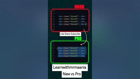 👨‍💻 New Vs Pro How They Write Code Coding Styles Compared Coding