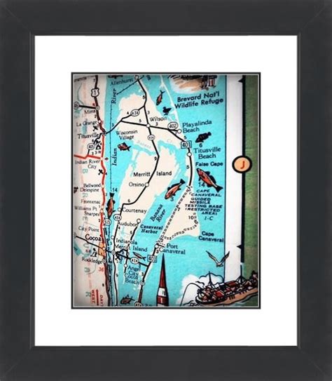 Merritt Island Zip Code Map