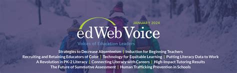 Edweb Voice Monthly Page Edweb