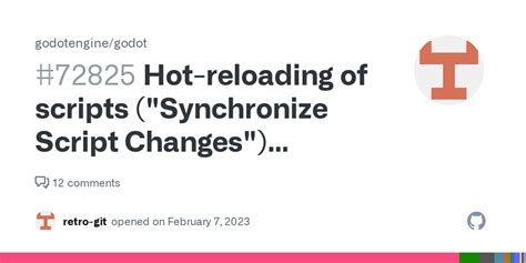 Hot Reloading Of Scripts Synchronize Script Changes Doesn T Work When Using External Editor