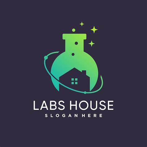 Premium Vector Labs House Design Element Vector With Creative Concept For Business Person