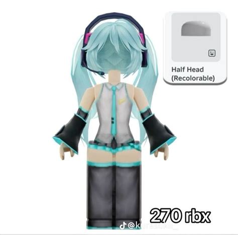 Miku Roblox In 2025 Hatsune Miku Outfits Roblox Roblox Outfits