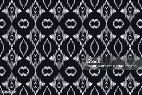배경 카펫 벽지 의류 포장 바틱 직물 벡터 Illustration자수 스타일에 대한 기하학적 민족 동양 Ikat 패턴 전통 디자인 0명에 대한 스톡 벡터 아트 및 기타