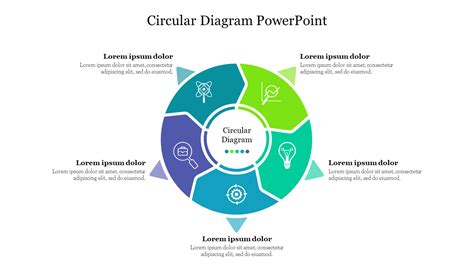 Free Circular Diagram PowerPoint Template And Google Slides