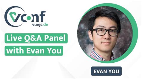 Live Qanda Panel With Evan You The Creator Of Vuejs Vuejsde Conf 2024 Youtube