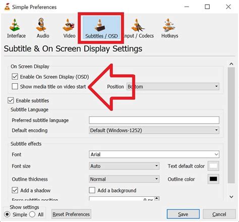 VLC Media Player How To Disable On Screen File Name IT Support Guides