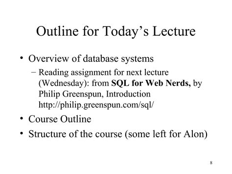 Introduction To Database Systems Cse 444 Ppt