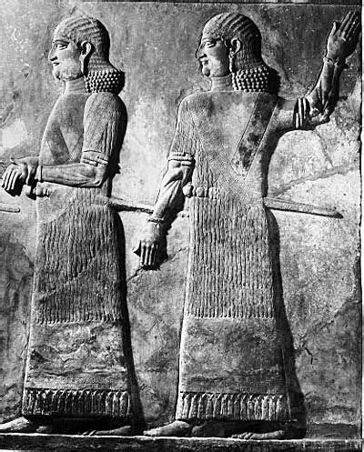 9 These Are Two Assyrian Guys Because You Can Tell By Their Braided