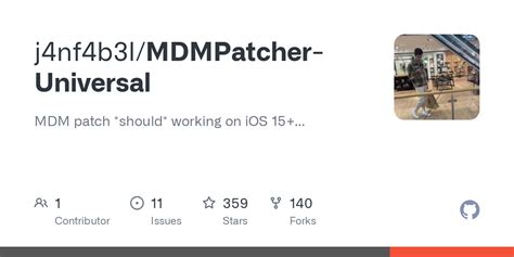 Releases J Nf B L MDMPatcher Universal GitHub