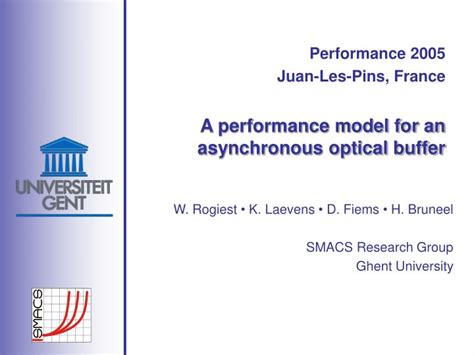 Ppt A Performance Model For An Asynchronous Optical Buffer Powerpoint