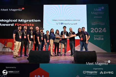 Vt Netzwelt On Linkedin Meetmagento2024 Migrationaward Breakthroughaward Ecommerceexcellence