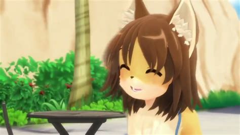 [mmd] Fox Girl Model Youtube