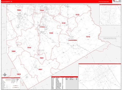 Ellis County Texas Map At Nicholas Barrallier Blog