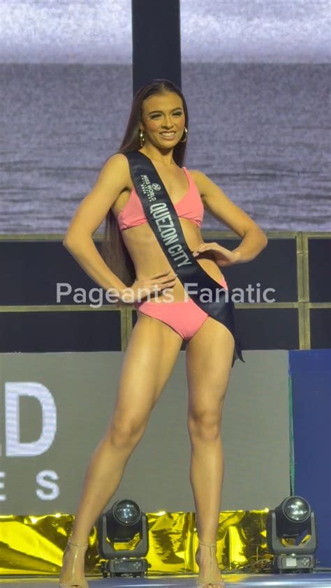 The Top 15 Finalists Of Miss World Philippines 2026 During The Swimsuit