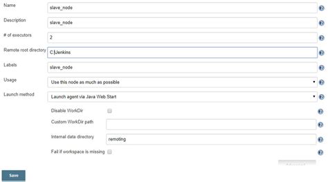 Cant Launch Windows Slave Agent Jenkins Stack Overflow