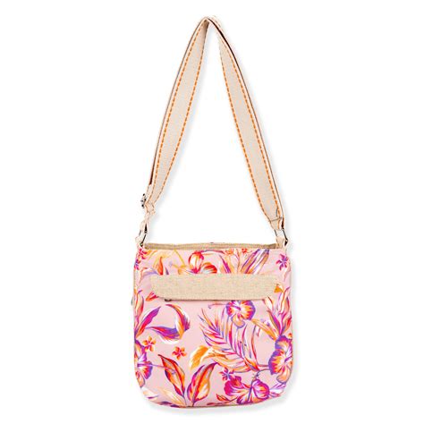 Neon Tropical Flamingo Crossbody Bag Sun N Sand Sns7201