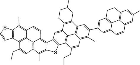 Asphaltene1 Molecular Structure 8 Download Scientific Diagram