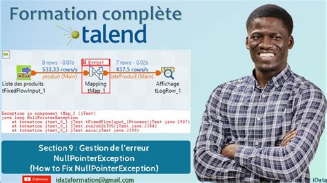 Gestion De Lerreur Nullpointerexception Fix Nullpointerexception Talend Data Integration