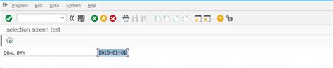 sap选择屏幕开发（三） sap initialization csdn博客