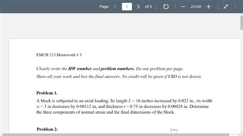 Solved Clearly Write The HW Number And Problem Numbers Do Chegg Com