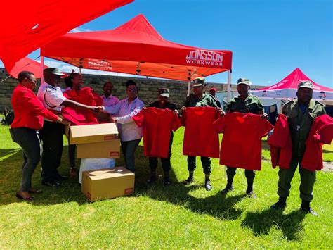 Jonnson Work Wear Donates To Botha Bothe Prison Lesotho News Agency