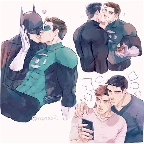 Batman Bruce Wayne Green Lantern And Hal Jordan Dc Comics And 2