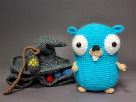 Crochet Pattern Go Gopher Wizard Amigurumi Pattern Pdf Etsy