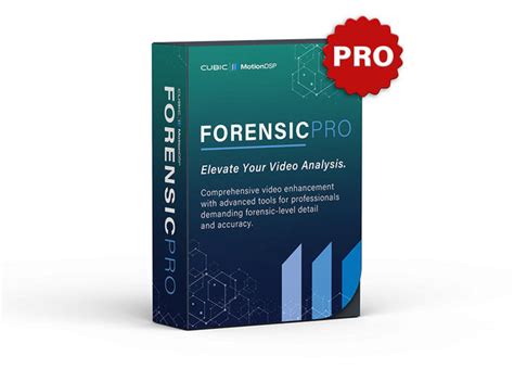 Forensic Pro From Cubic Motiondsp