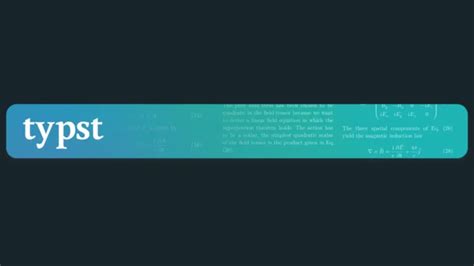 Typst Revolutionizing Typesetting With Markup And Speed